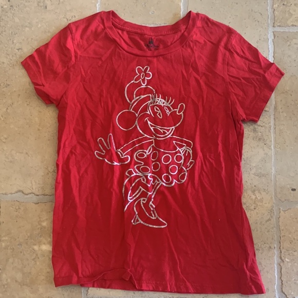 Disney | Tops | A Cute Red Shirt In The Brand Disney | Poshmark